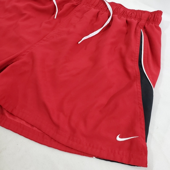 Nike | Shorts | Vintage Nike Mens Lined Red Running Shorts Xx Larg ...